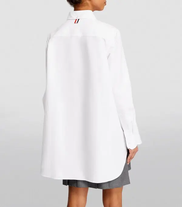Thom Browne 4-bar Stripe Bow-tie Shirt