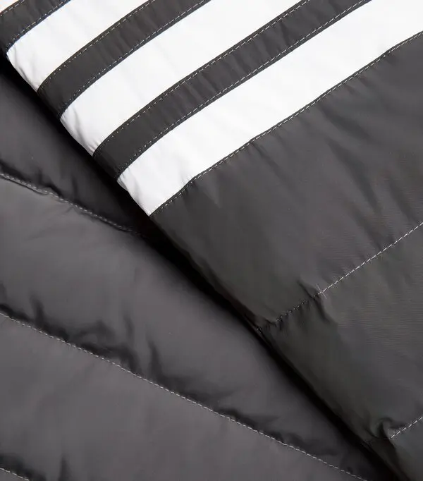 Thom Browne Down Puffer Jacket With Signature Stripes