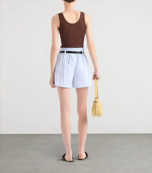 Prada Ribbed Triangle Tank Top