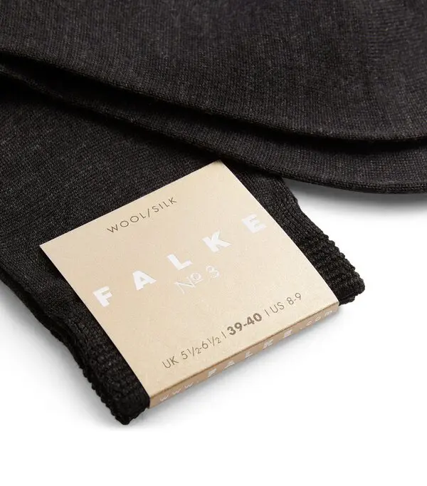 Falke Wool-silk No. 3 Crew Socks - Grey