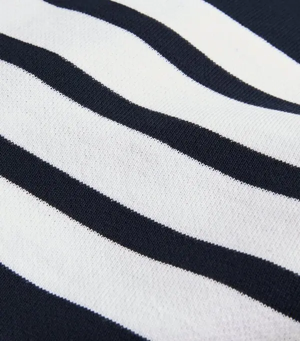 Thom Browne Four-stripe Cotton Shorts - Navy