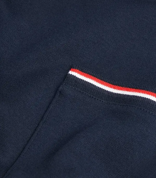 Thom Browne Cotton Oversized T-shirt - Navy