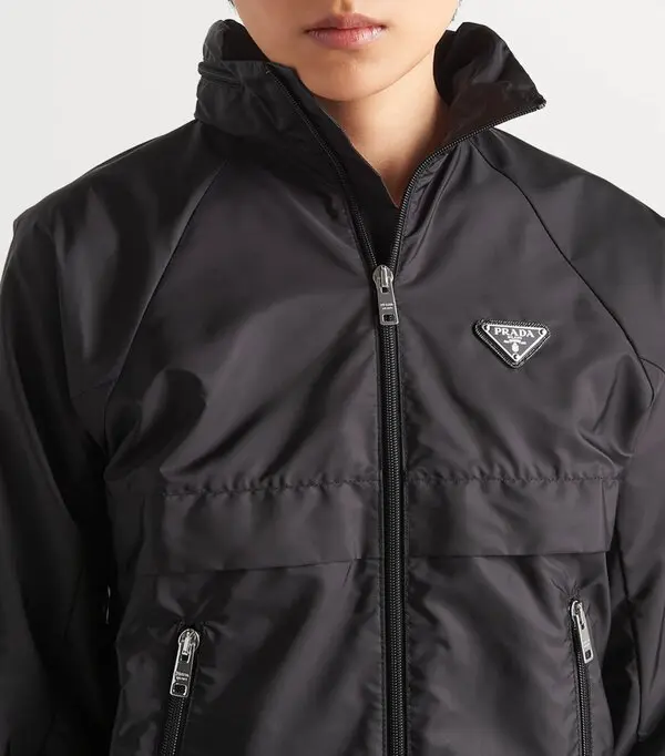 Prada Cropped Re-nylon Jacket