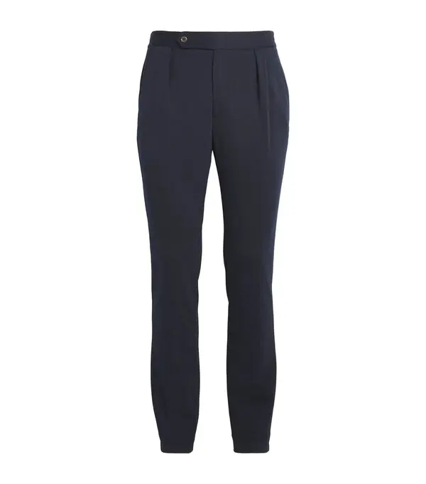 Polo Ralph Lauren Double-knit Tailored Trousers - Navy