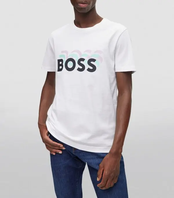 BOSS Logo Print T-shirt