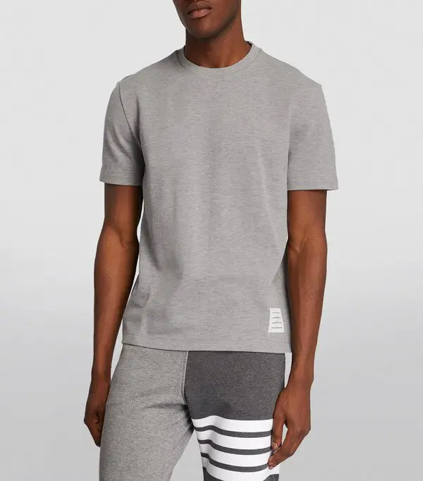 Thom Browne 4-bar Panel T-shirt