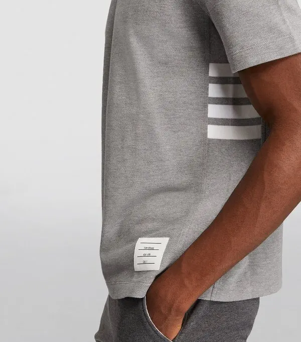 Thom Browne 4-bar Panel T-shirt