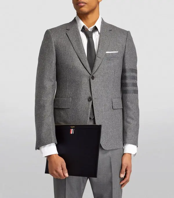 Thom Browne Small Leather Pouch