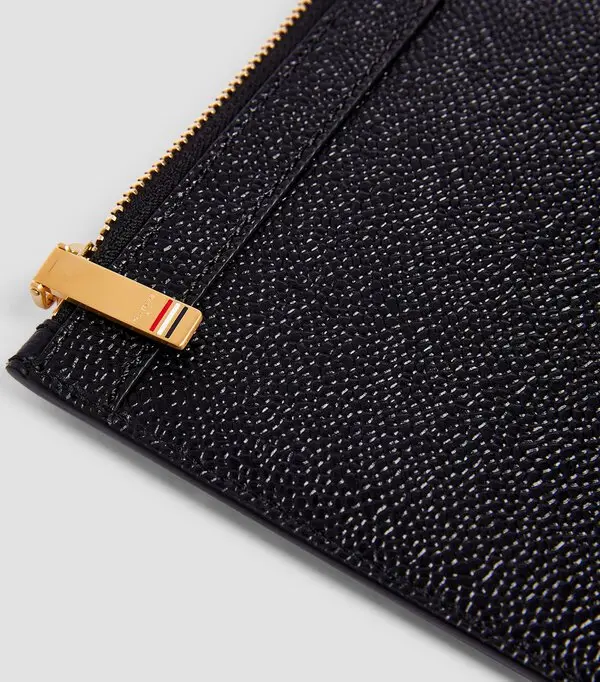 Thom Browne Small Leather Pouch