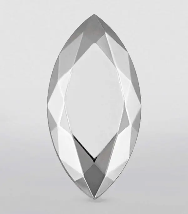 MARIA TASH Faceted Marquise Threaded Stud Single Earring