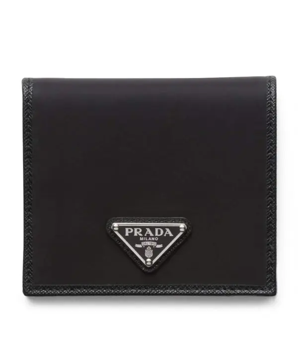 Prada Re-nylon Wallet - Black