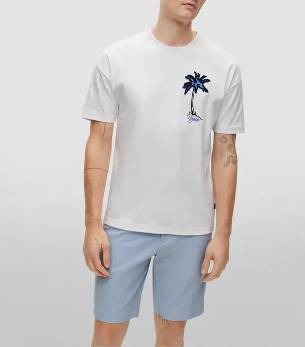 BOSS Oversized Appliqué T-shirt