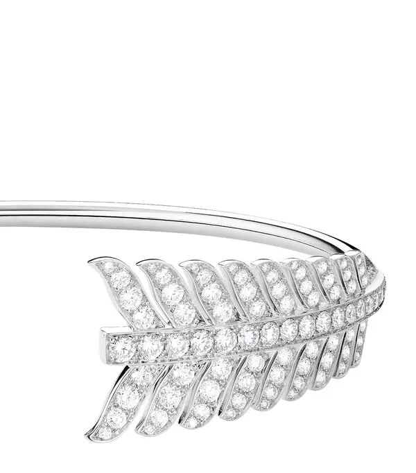 Boucheron White Gold And Diamond Flèche Bracelet