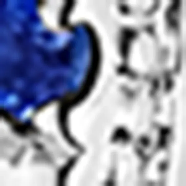 MARIA TASH Diamond And Sapphire Eternity Bar Earring Charm