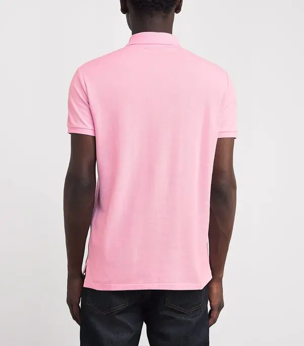 Polo Ralph Lauren Cotton-mesh Polo Shirt - Pink