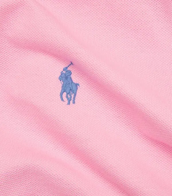 Polo Ralph Lauren Cotton-mesh Polo Shirt - Pink
