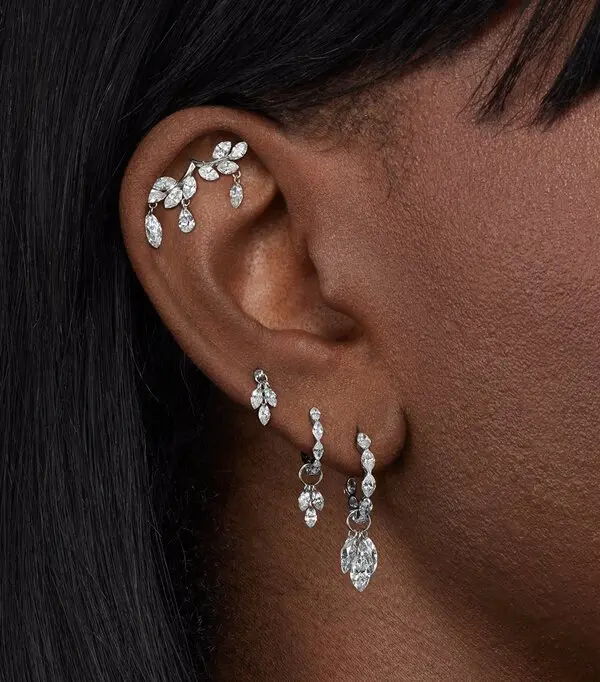 MARIA TASH Diamond Plume Charm