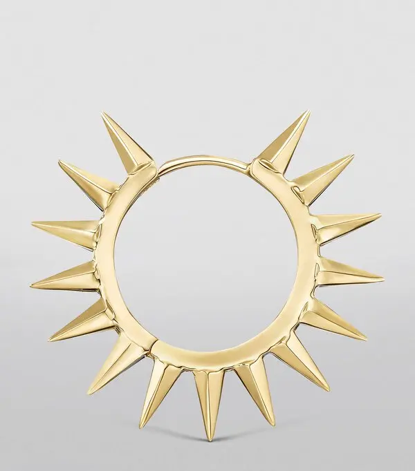 MARIA TASH Metal Mohawk Hoop Earring