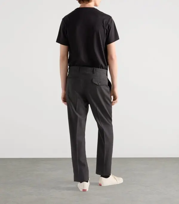Prada Cotton Logo T-shirt - Black