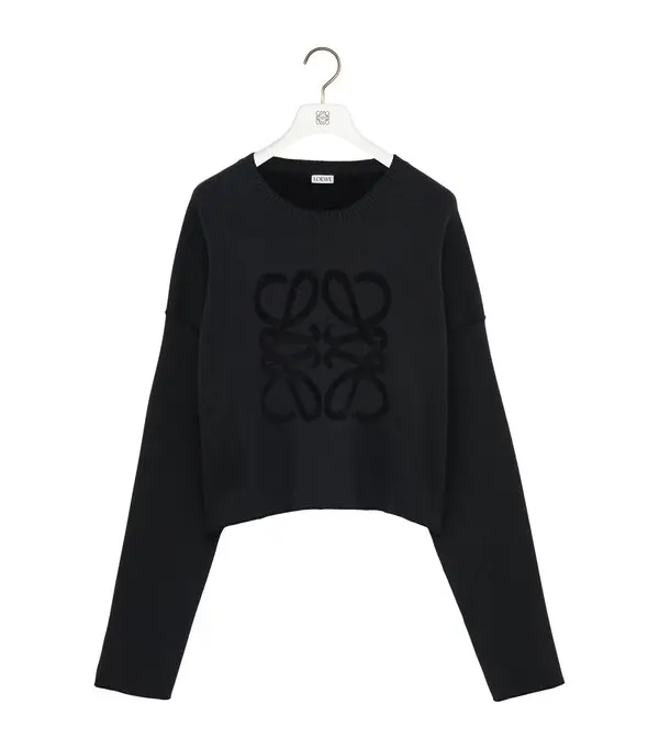 Loewe Wool-blend Anagram Sweater