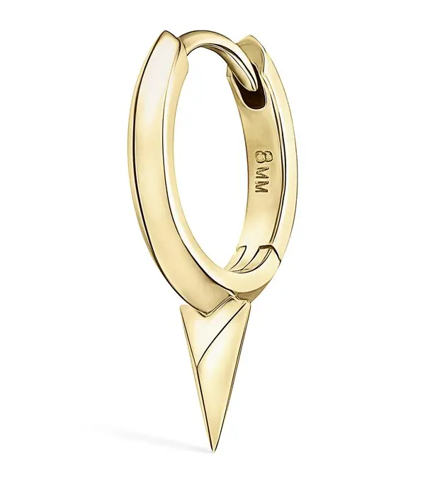 MARIA TASH Single Short Spike Hoop Earring - Gold