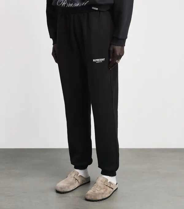 REPRESENT Cotton Owners Club Sweatpants - Black