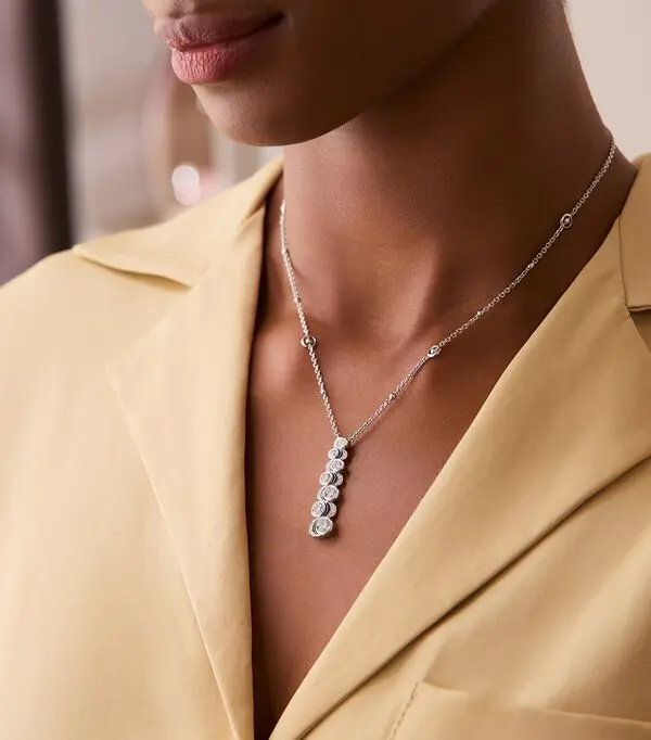 BOODLES Platinum And Diamond Necklace