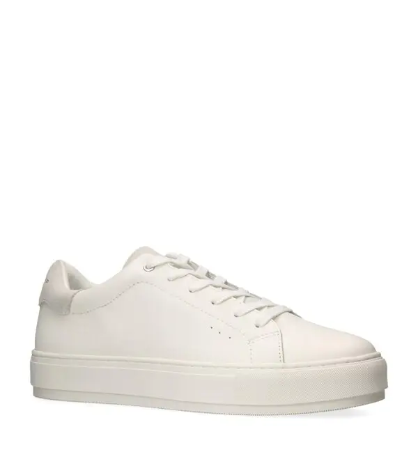 Kurt Geiger Leather Laney Sneakers - White