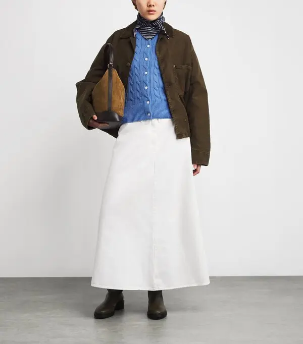 Polo Ralph Lauren Cotton Cable-knit Cardigan - Blue