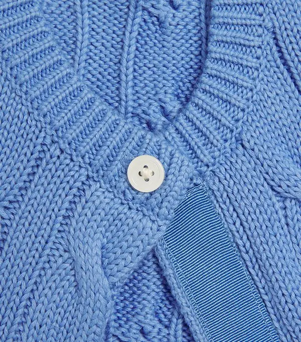 Polo Ralph Lauren Cotton Cable-knit Cardigan - Blue