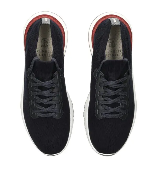 Brunello Cucinelli Knitted Sneakers