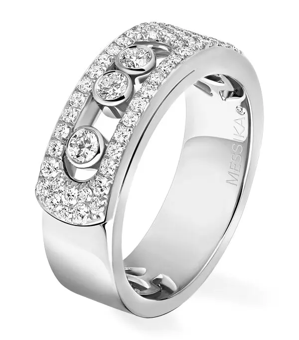 Messika White Gold And Diamond Move Noa Ring