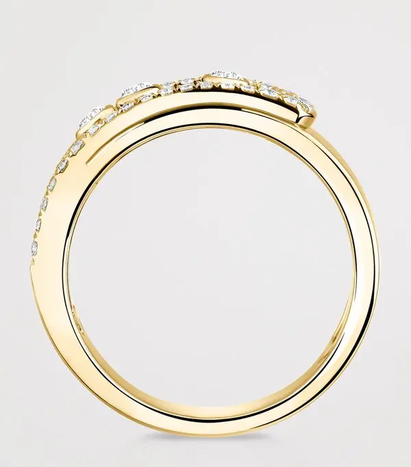 Messika Yellow And Diamond Move Noa Ring