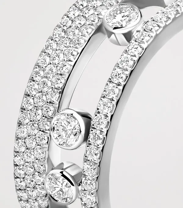 Messika White Gold And Diamond Move Romane Ring