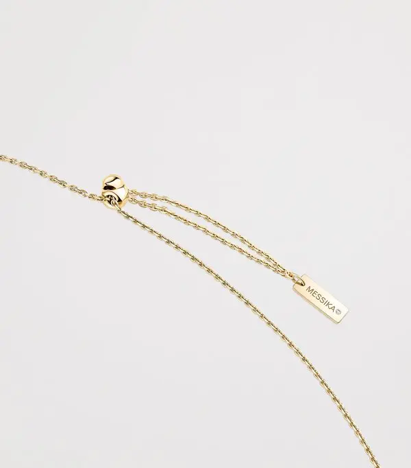 Messika Move 10th Birthday Yellow Diamond Necklace