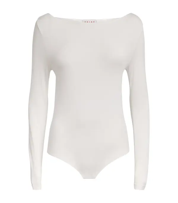 Falke Cotton-blend Bodysuit - Ivory