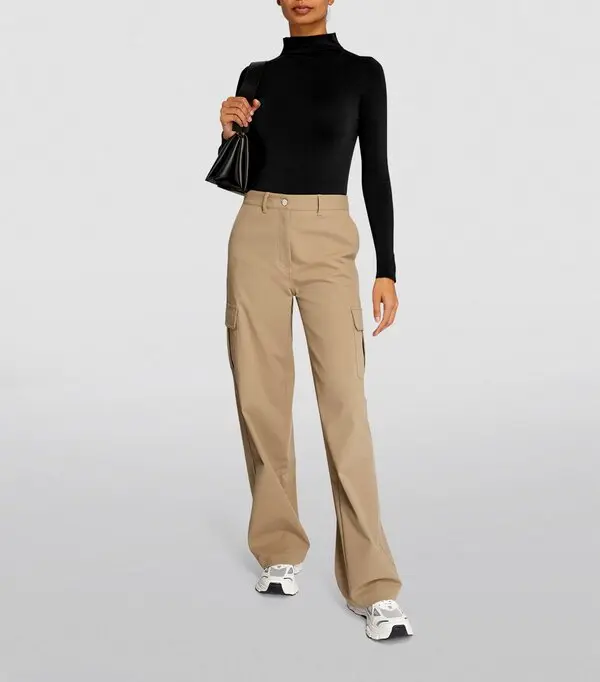 Falke Rollneck Bodysuit - Black