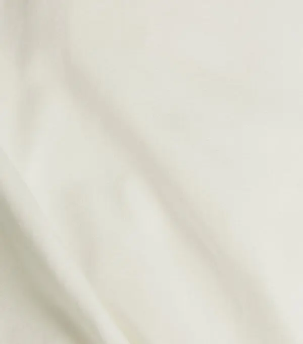 Falke Cropped-sleeve V-neck Bodysuit - Ivory