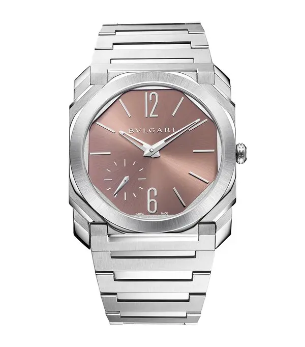 BVLGARI Octo Finissimo Automatic Stainless Steel Watch - Silver