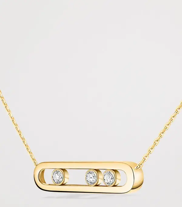 Messika Move Classique Yellow Diamond Necklace