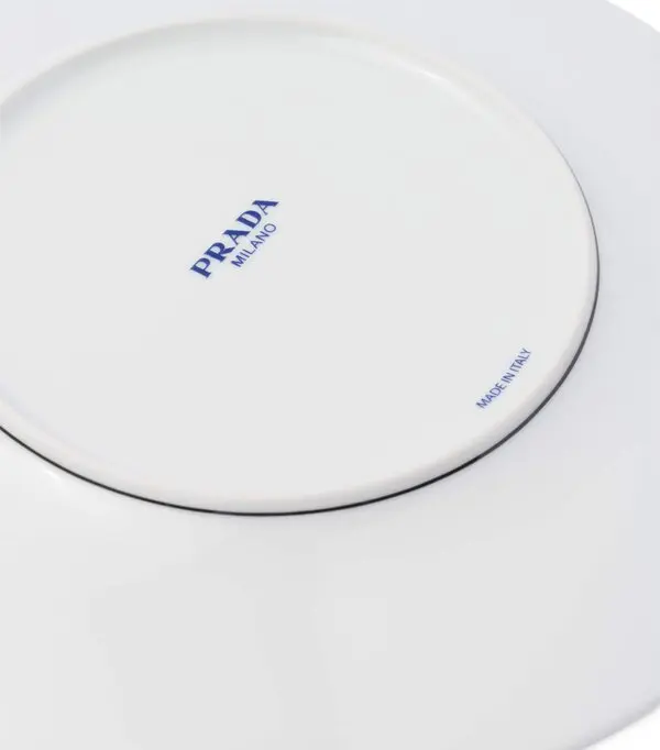 Prada Triangles Charger Plate