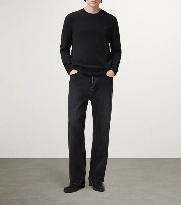 ALLSAINTS Statten Crew Neck Sweater - Black
