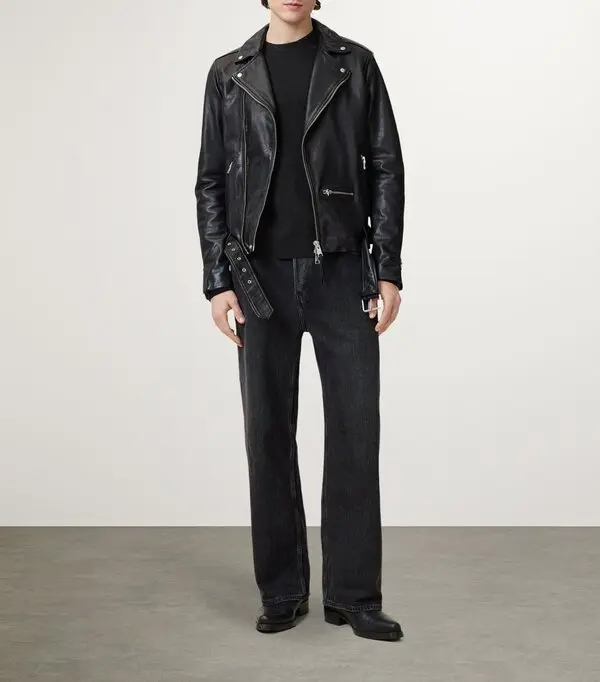 ALLSAINTS Statten Crew Neck Sweater - Black