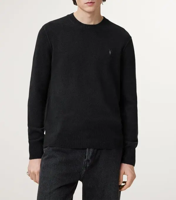 ALLSAINTS Statten Crew Neck Sweater - Black
