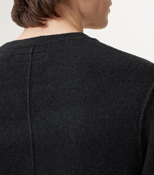 ALLSAINTS Statten Crew Neck Sweater - Black