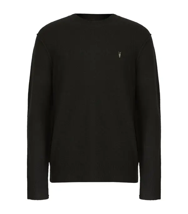 ALLSAINTS Statten Crew Neck Sweater - Black