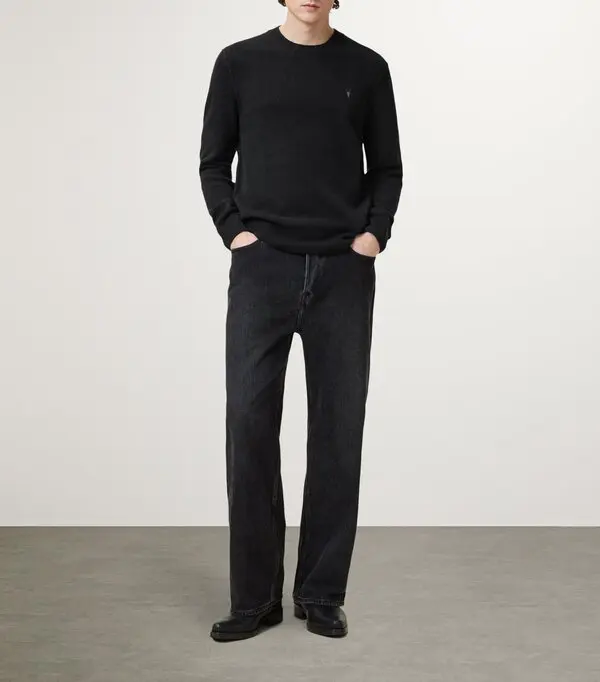 ALLSAINTS Statten Crew Neck Sweater - Black