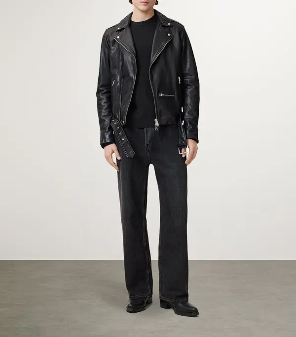 ALLSAINTS Statten Crew Neck Sweater - Black
