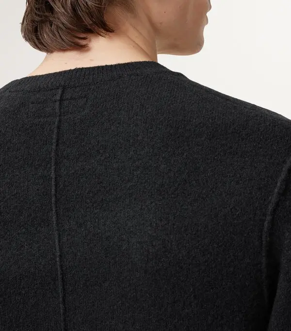 ALLSAINTS Statten Crew Neck Sweater - Black