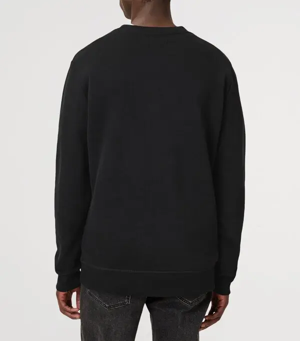 ALLSAINTS Organic Cotton Raven Sweatshirt - Black